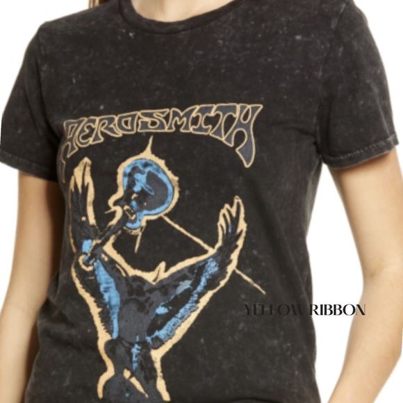 Treasure & Bond | Tops | Aerosmith Vintagewash Band Tee | Poshmark